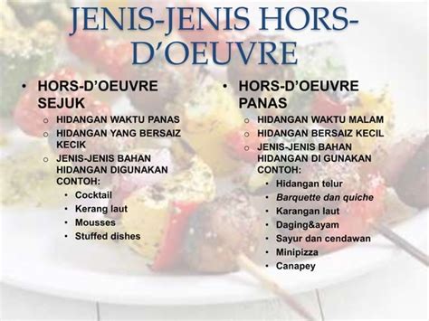 Appertizer Production Pp Baru Pptx