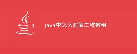 java中怎么赋值二维数组 美云
