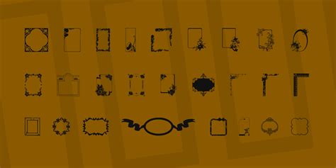 24 Free Border Fonts · 1001 Fonts