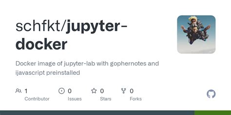 Github Schfktjupyter Docker Docker Image Of Jupyter Lab With