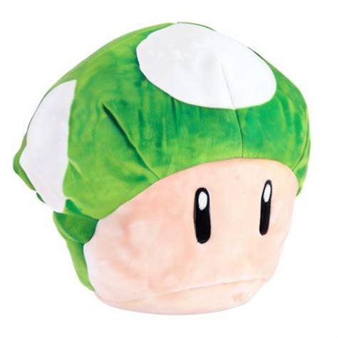 Super Mario 1up Mushroom Plush 15 Squishy Collectible