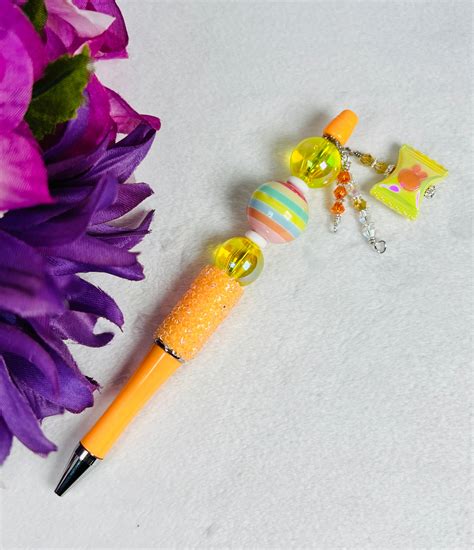 Sweet Orange Crush Barrel Candy Pen Fairy Love Designs