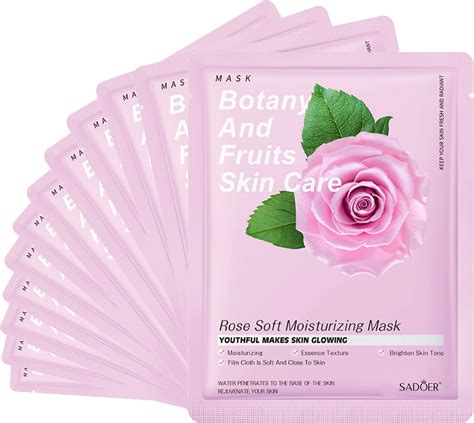 Sakura Face Mask Skin Care 15 Pack Korean Face Mask Set