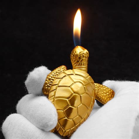 New Creative Sea Turtle Tortoise Lighter Smoking Accessories Metal