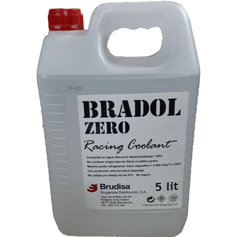 Bradol Zero Refrigerante Racing 5 Litros