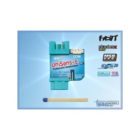 Other Modules And Telemetry Unisens E 140a Mpx Module Vario Voltage Rpm Etc Sm Modellbau