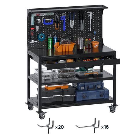 Workmate Bench Workbench Table Garage Workbench Workstation With Drawer