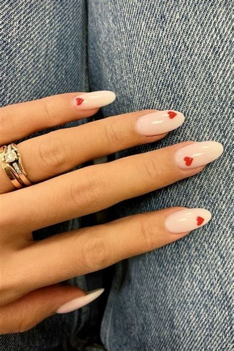 40 Cute Nail Designs With Hearts Stylish Nails Heart Nails Gel Nails