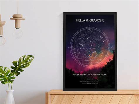 Creating Personalized Star Maps A Unique Way To Capture A Moment In T