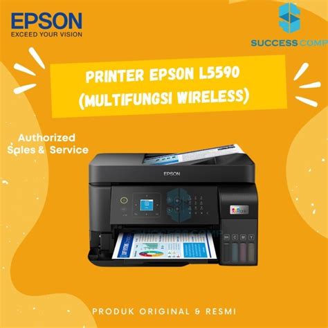 Jual Printer Epson L5590 All In One Wireless Ecotank Adf Shopee Indonesia