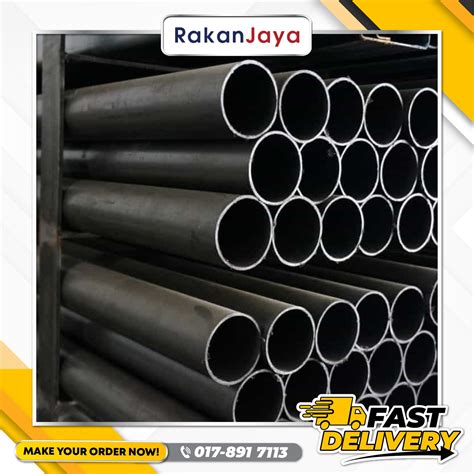 Black Pipe Class Aa 6 Meter Rakan Jaya Hardware