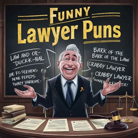 120 Lawyer Puns Jokes And One Liners