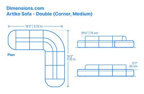 Bantam 73 Sofa Dimensions And Drawings
