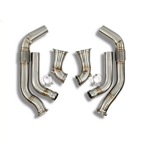Porsche 971 Panamera Turbo Complete Downpipe System Redstar Exhaust