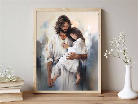 I Feel My Saviors Love Digital Christian Art Print Modern Grace Gallery