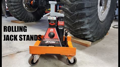 Making A Rolling Jack Stand Youtube