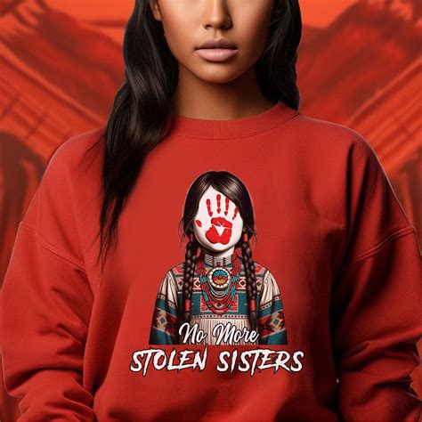 Mmiw No More Stolen Sisters Red Hand Unisex T Shirthoodiesweatshirt