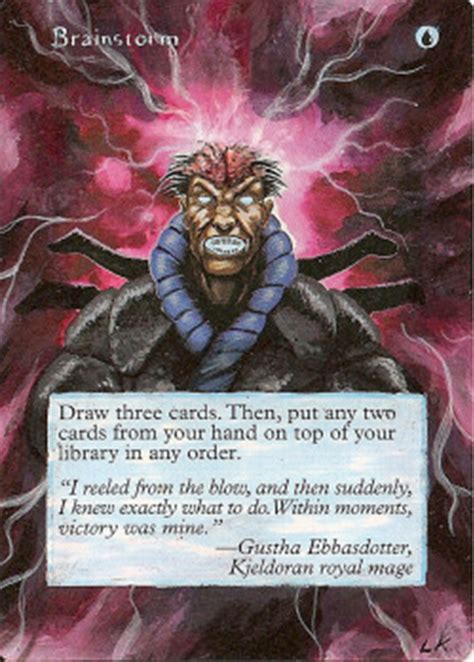 Brainstorm Mtg Alter