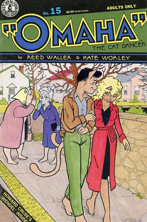 Omaha The Cat Dancer 15 1991 1st Print Kitchen Sink Adult Comics Grade