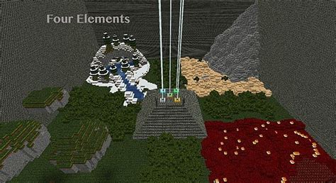 Four Elements Mobster649 Minecraft Map