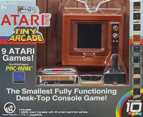 Tiny Arcade Atari 2600 Vgdb Vídeo Game Data Base