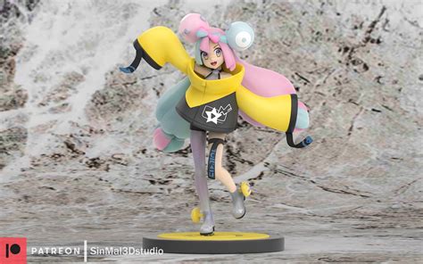 🐉 Pokemon Iono 3d Print Model・ 3d File For ・cults
