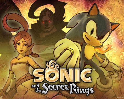 Download Sonic The Hedgehog In Sonic And The Secret Rings Wallpaper