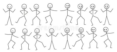 Stick Figure Dancing Memes Stick Figure Drawing Hi Res Stock