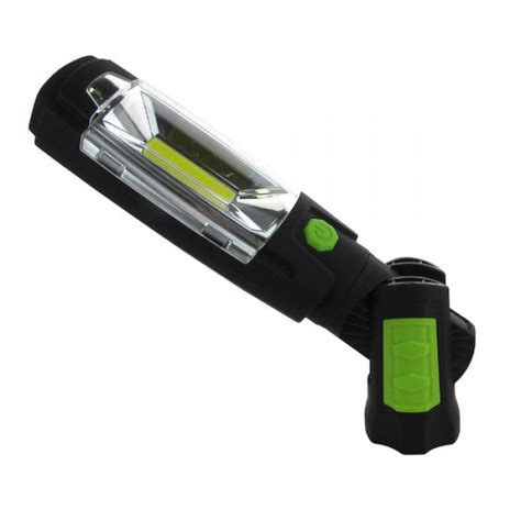 Luceco Led Rechargeable Swivel Torch 3w Green Lilt30r65 Alco S