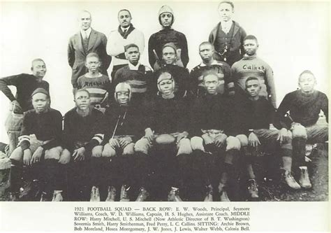 Deon Osborne On Linkedin The Fall 1921 Booker T Washington Hs Football Team Returned For A New…