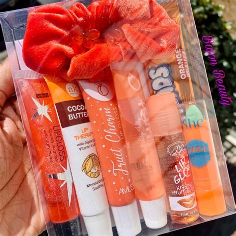 Lippie And Scrunchie Bundle Pack Lip Gloss Homemade Lip Gloss