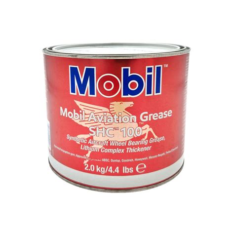 Mobil Shc 100 Synthetic Aviation Grease Title 4 4lb Can