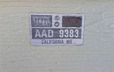 What Is A Decal Number On A Mobile Home At Isabelle Batt Blog