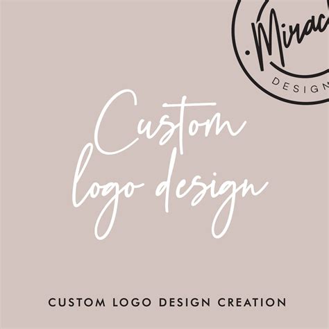 Custom Logo Design Creation Vector Based Custom Logo Submark Design