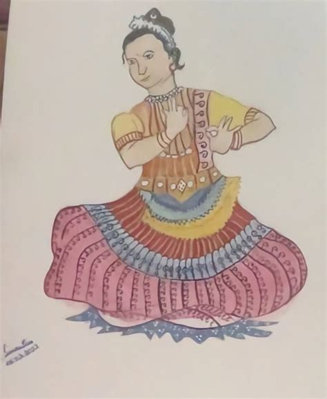 Dancing Diva Drawing By Simantini Samanta Saatchi Art