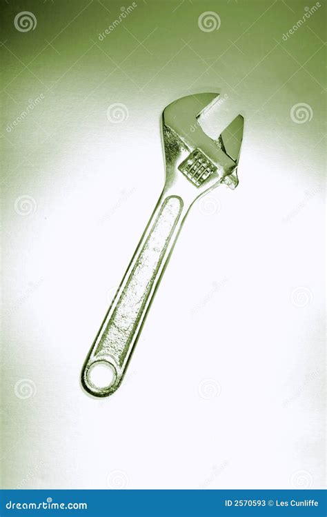Crescent Wrench Spanner Tool Stock Image Image Of Implement