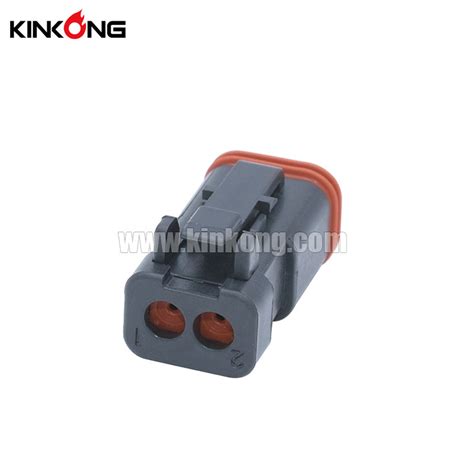 Dt06 2s E005 Female 2 Pins Electrical Connector Kinkong