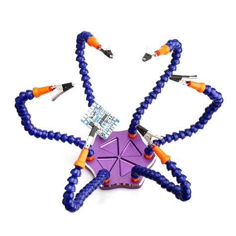 6 Jaw Multi Weld Bracket Arm Repair Fixture With 7 Piece Flexible Arm