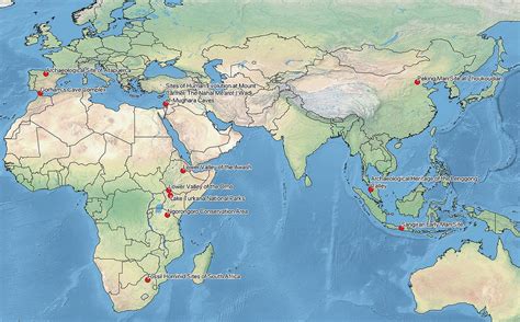 Homo Habilis Map