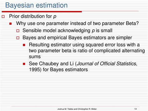 Ppt New Interval Estimating Procedures For The Disease Transmission