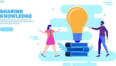 Sharing Knowledge And Ideas 40519770 Vector Art At Vecteezy