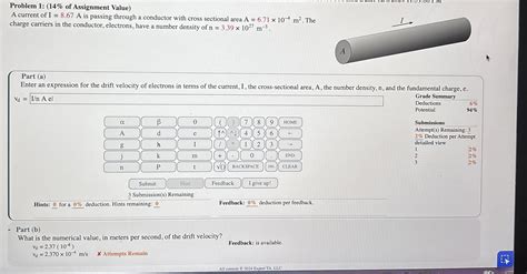 solved problem 1 14 ﻿of assignment value a current of