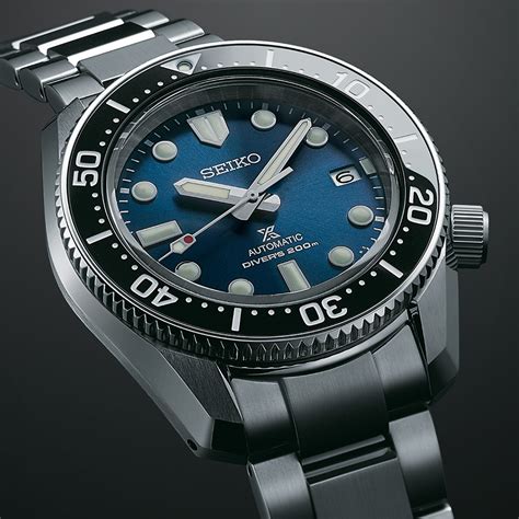Seiko Prospex 1968 Divers Blue Dial Stainless Steel Band New York