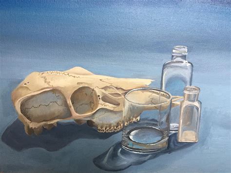 Imposter With Glasses Me Oil On Canvas 2019 Rart