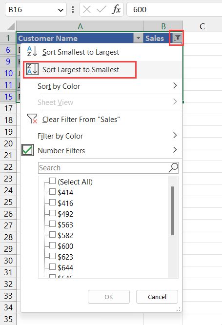 how to find top 5 values in excel [9 methods] on sheets