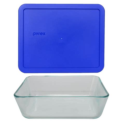 Pyrex 7212 11 Cup Rectangle Glass Food Storage Dish With 7212 Pc Cadet