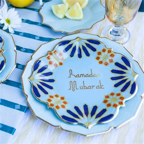 Marrakesh Ramadan Dinner Party For 8 Dinner Eid Party Party Plates