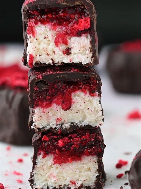 Raspberry Chia Bounty Bars Make It Brunch