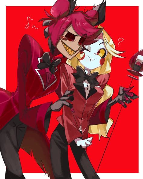 Honeko 06 Alastor Hazbin Hotel Charlie Morningstar Hazbin Hotel Hellaverse Commentary