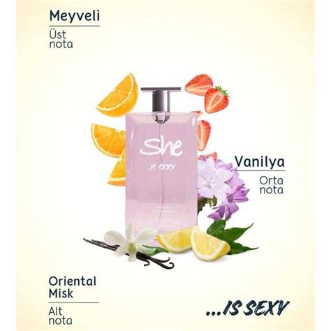 She Sexy Kadın Parfüm Edt 50 Ml Fiyatı Yorumları Kirmizibeyazz
